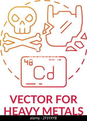 Vector for heavy metals concept icon Stock Vector Image & Art - Alamy