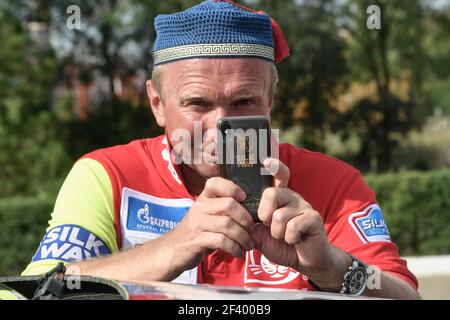 during the Silk Way 2018 Off Road rally, Astrakhan – Moscow, July 19 to ...