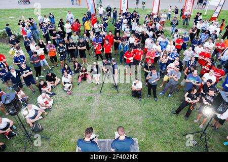 Breifing, during the Dakar 2018, Stage 10 Salta to Belen, Argentina ...