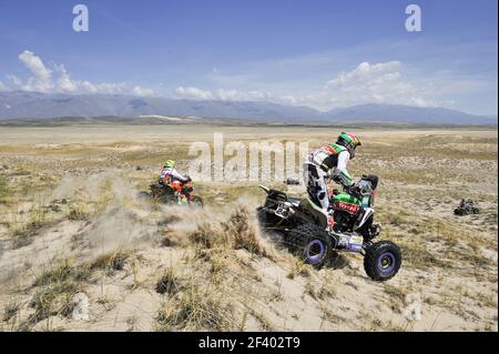 241 CASALE IGNACIO (CHL), YAMAHA, quad, action during the Dakar 2018 ...