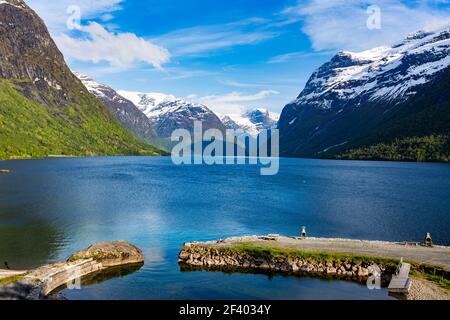 lovatnet lake Beautiful Nature Norway.. Beautiful Nature Norway natural ...