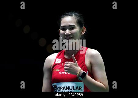 Thailand's Pornpawee Chochuwong in action during her match against ...