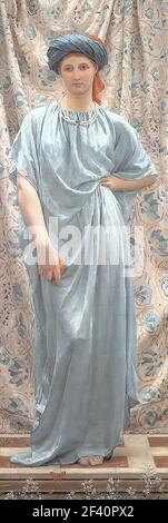 Sapphires, 1877. By Albert Joseph Moore Stock Photo - Alamy