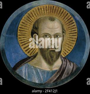 Giotto di Bondone - St Peter 1 Stock Photo - Alamy