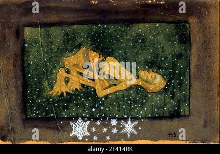 'Autumn II' (1895) by Hugo Simberg is another gouache on paper painting ...