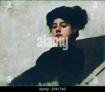 Portrait of an unknown woman Stock Photo - Alamy