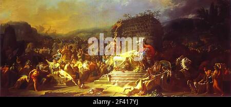The Funeral of Patroclus 1778 by Jacques-Louis David Stock Photo - Alamy