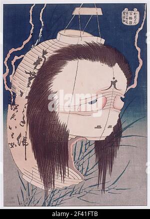The ghost of Oiwa 1831 by Katsushika Hokusai Stock Photo - Alamy