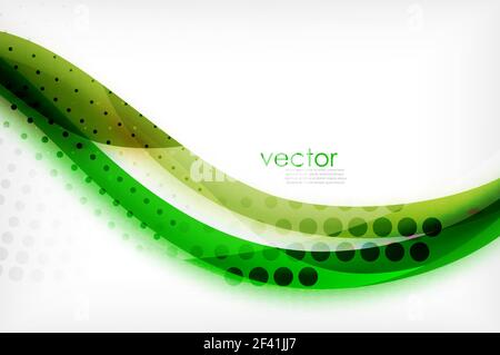 Business corporate abstract backgrounds, wave brochure or flyer design ...