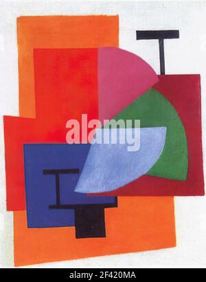 Olga Rozanova - Non Objective Composition Suprematism 2 Stock Photo - Alamy