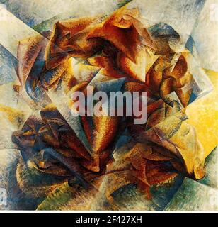 Dynamism of a Soccer Player. Umberto Boccioni. 1913. [Italian Futurist ...