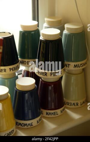 Fashion designer Peter Jensen at home in his flat in west London ...