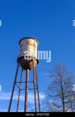 Rural County Water Tower City Infrastructure Public Utility Stock Photo ...