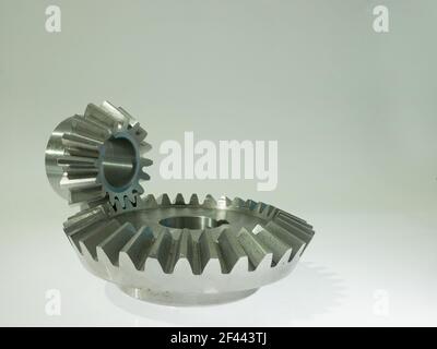 bevel gears: cone-shaped gear which transmits power between two ...