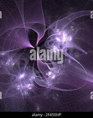 Beautiful soft glowing geometric blue boxes - abstract 3D rendering ...