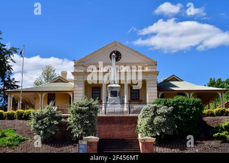 Gundagai, NSW, Australia - November 01, 2017: Sculpture in honor for ...