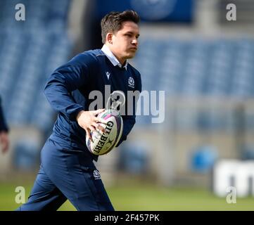 Scotland's Sam Johnson Stock Photo - Alamy