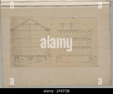 Magazine, transverse and longitudinal section Stock Photo - Alamy