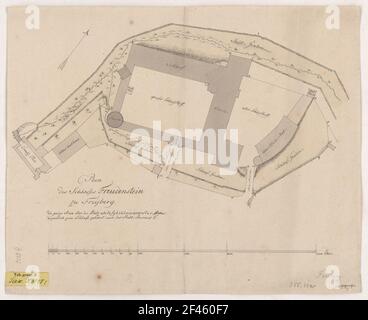 Freiberg, Freudenstein Castle, Map Stock Photo - Alamy