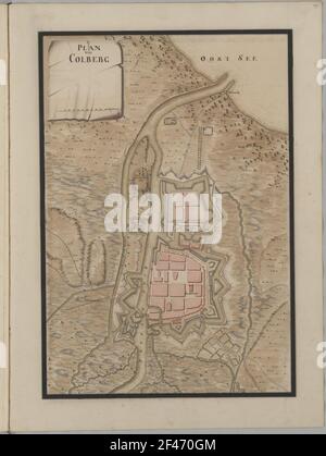 Plan of Colberg Stock Photo - Alamy
