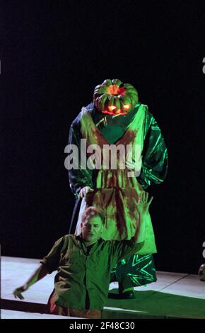 Siegfried by Richard Wagner. The dragon Fafner guards his treasure ...