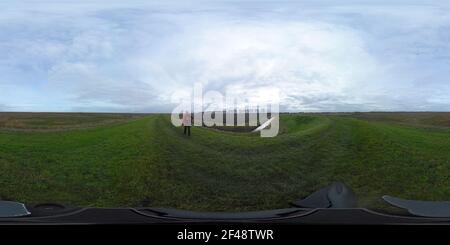 360° view of Walker at the Sir Peter Scott Lighthouse, known as the ...