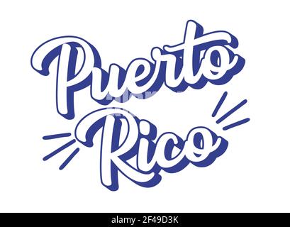 Puerto Rico vintage 3d vector alphabet set Stock Vector Image & Art - Alamy