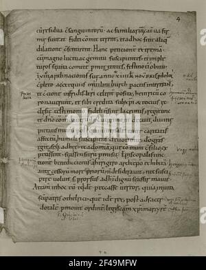 Chronicle of the Thietmar of Merseburg Stock Photo - Alamy