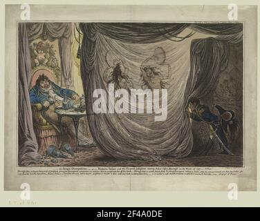 Napoleon receives Josephine of Barras Stock Photo - Alamy