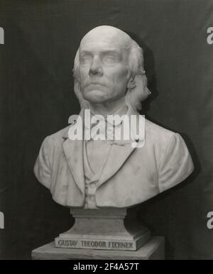 Bust of the Physician and Philosopher Gustav Theodor Fechner Stock ...