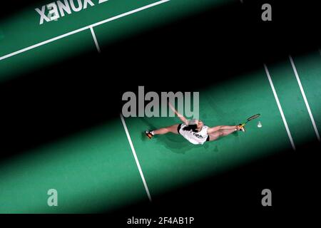 Japan's Chiharu Shida during her match against Estonia's Kati-Kreet ...