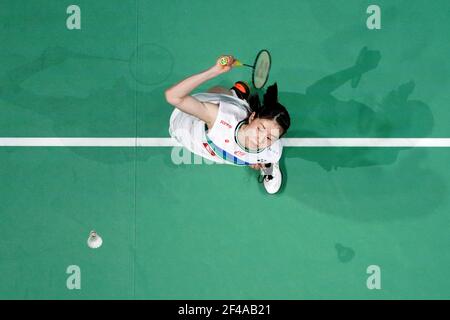 Japan's Chiharu Shida during her match against Estonia's Kati-Kreet ...
