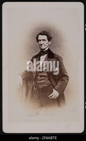 Portrait of Julius Christian Koch (1792-1860; Actor). Albumin tray on ...