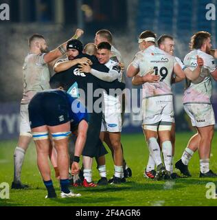 RDS Arena, Dublin, Leinster, Ireland. 28th Feb, 2020. Guinness Pro 14 ...
