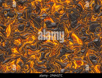 hi-res hot lava and coal texture of eruption volcano Stock Photo - Alamy