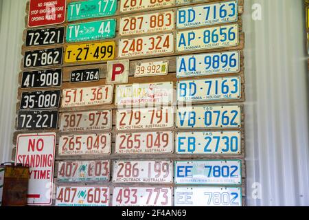 Number plate Western Australia, Australia Stock Photo - Alamy