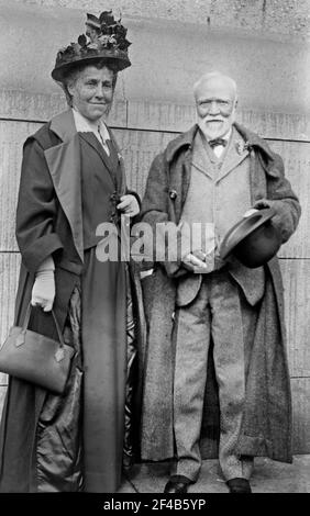 Mr. and Mrs. Andrew Carnegie Stock Photo - Alamy