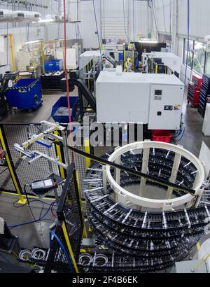 Automated precision robotic machining facility at Port City Group’s ...