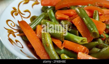Fossolia - Ethiopian vegetable side dish starring green beans as its ...