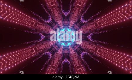 Red neon rays of 4K UHD 3d illustration Stock Photo - Alamy