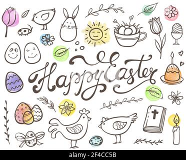 Cup with floral design elements. Vector illustration on black ...