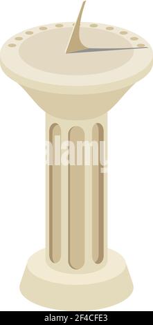 sun sundial cartoon vector illustration Stock Vector Image & Art - Alamy