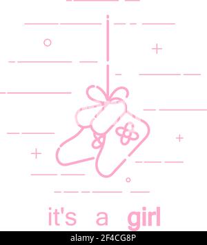 Girl Simple vector icon. Illustration symbol design template for web ...