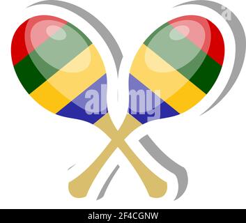 maracas musical instrument Stock Vector Image & Art - Alamy