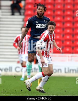 Derby County’s James Chester during a pre-season friendly match at ...