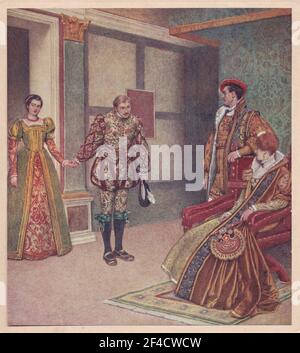 Nerissa - The Merchant of Venice Stock Photo - Alamy