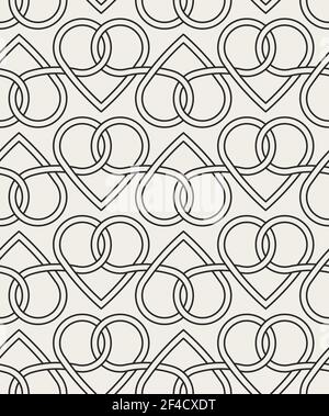 heart pattern seamless background Stock Vector Image & Art - Alamy