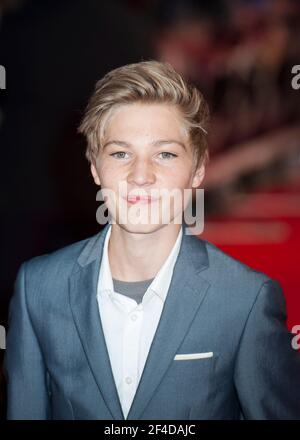 Joe Benjamin arrives at the Dracula Untold premiere at the Odeon ...