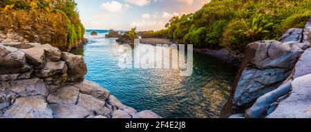 The Venus Pools On The Hana Coast, Maui, Hawaii, USA Stock Photo - Alamy