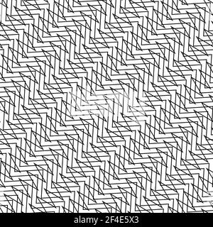 Interlace, twine, tangled lines Seamlessly repeatable Pattern ...